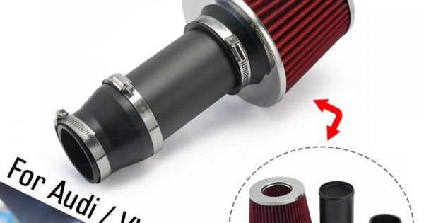 EPMAN Short Intake Pipe Cold Air Intake Piping Kit with Filter for VW ...