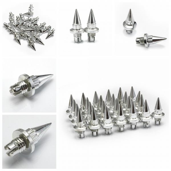 EPMAN -25PCS/Pack Plastic Spike Wheel Rivets For Wheel Rims Cap Lip ...