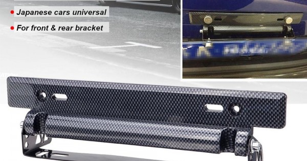 Adjustable License Plate, License Plate Holder, Universal License Plate