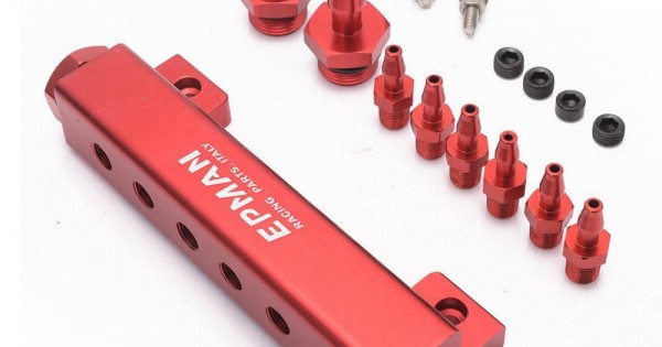 EPMAN Racing 6-Port Vacuum Manifold Kit EP-01SYG