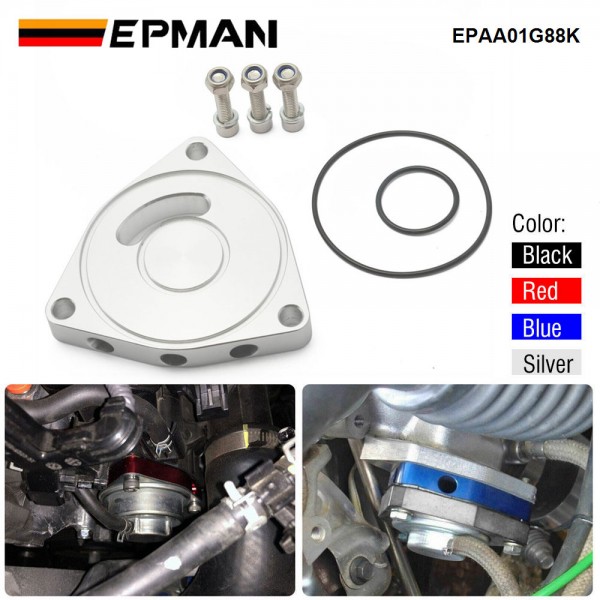 EPMAN Blow Off Valve Plate Spacer BOV 1.5T Coupe Aluminum Billet For ...
