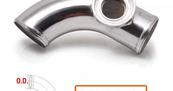EPMAN Ssqv Sqv Blow Off Valve Adapter Pipe Bov Pipes Turbo Intercooler ...