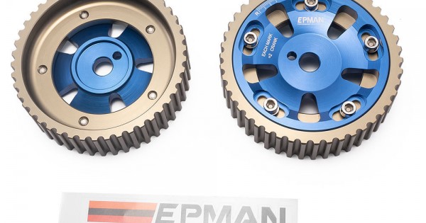 EPMAN 2PCS Adjustable Cam Gears Timing Gear Pulley Kit For Mitsubishi ...