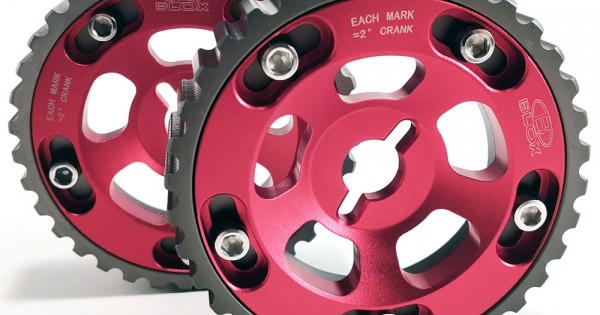 BLOX 1Pair/Set Cam Gears For Toyota All Models 84-89 4AGE (Blue,Red) TK ...