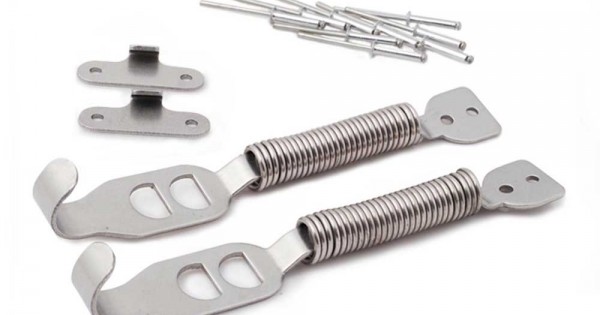 EPMAN Stainless Steel Car Racing Mount Bonnet Hook Pin Lock Kit Latch ...
