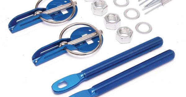 EPMAN Racing Hood Bonnet Pin Kit Aluminium For All Cars Lock Locking ...