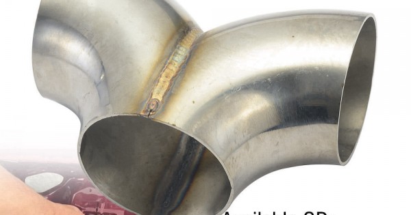 EPMAN Stainless Steel Universal Welding Exhaust Pipe Precision T-Style ...