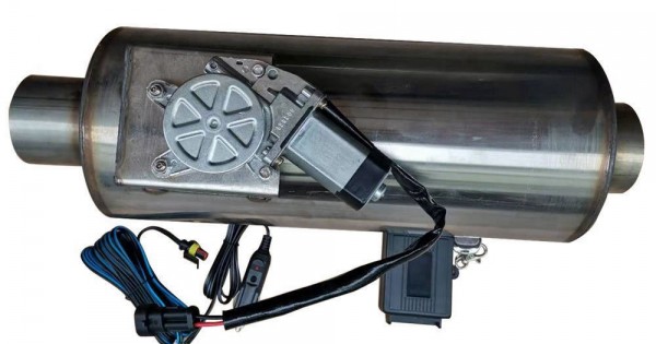 EPMAN Auto Exhaust Pipe Remote Control Valve Exhaust Muffler Stainless ...