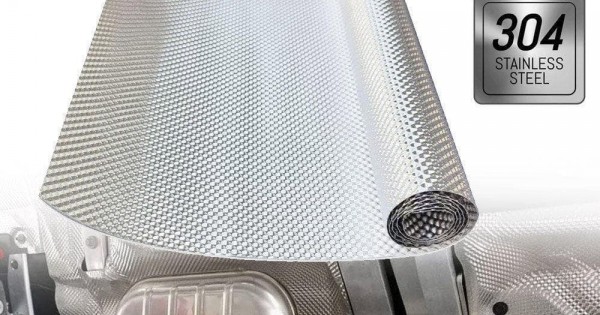 EPMAN 25SHEETS/CARTON Exhaust Heat Shield Automotive Embossed SS304 ...