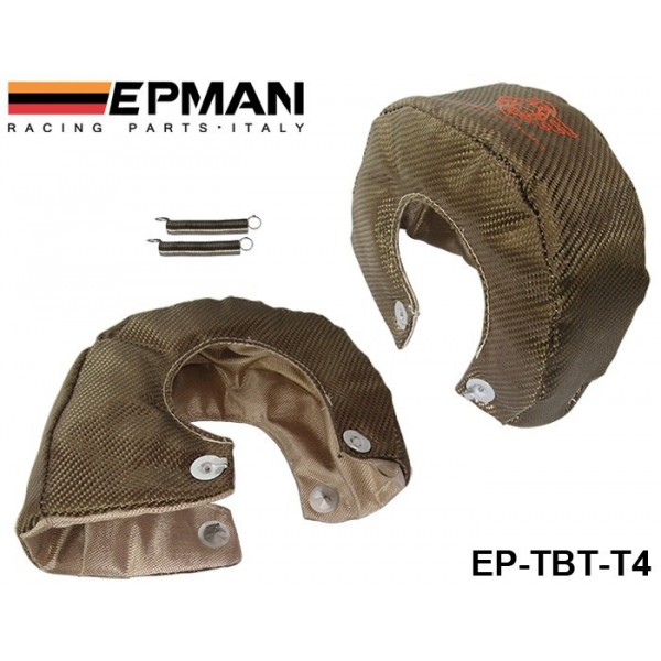 EPMAN RACING- Universal Titanium T4 Turbo Heat Shield Blanket Performance Race Drag Rally Cars ...