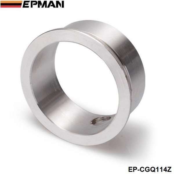 EPMAN Flange 3" V-Band Flange with Integrated O2 Bung Port, Stainless ...