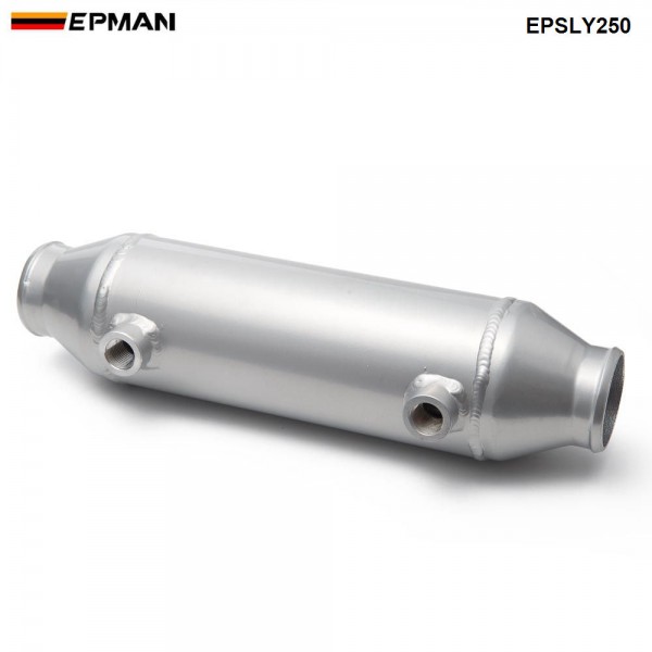 Epman Barrel Style Cooler Liquid to Air Intercooler 4"x10" ID/OD 2.5 ...