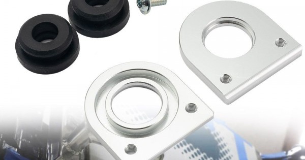 EPMAN Aluminum Radiator Lower Mount Bracket Relocator W/Low Profile ...