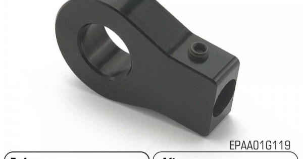 EPMAN For Ford Mustang 05-14 Clutch Master Cylinder Billet Rod Eyelet ...