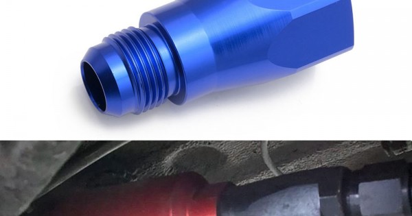 EPMAN 8AN Female To Male Inline Roll Over Check Valve Adapter Fittings ...